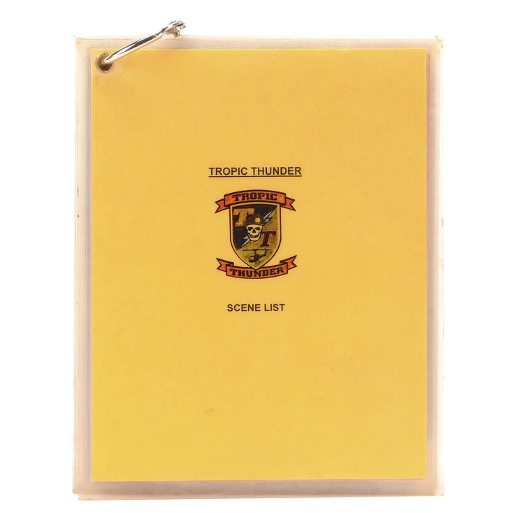Lot 963 - Tugg Speedmans (Ben Stiller) Scene List | TROPIC THUNDER (2008)