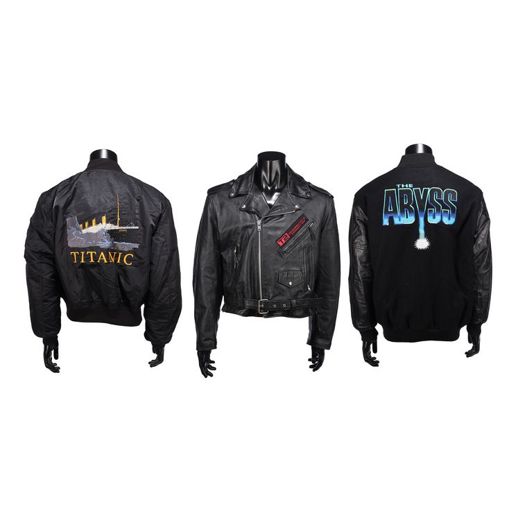 Lot #1707: JAMES CAMERON - Three Crew Jackets