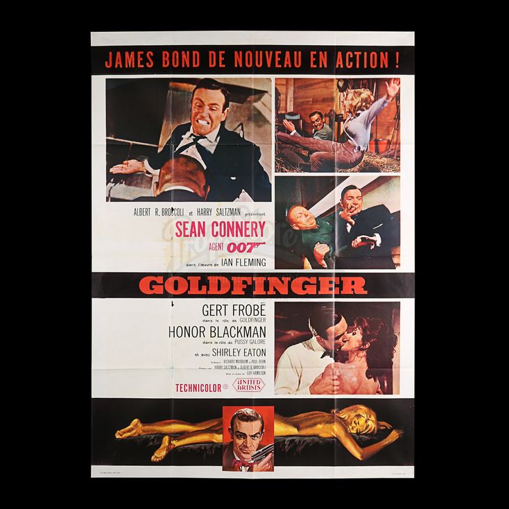 Carter-Jones Collection French Grande Affiche, 1964 | JAMES BOND: GOLDFINGER (1964)