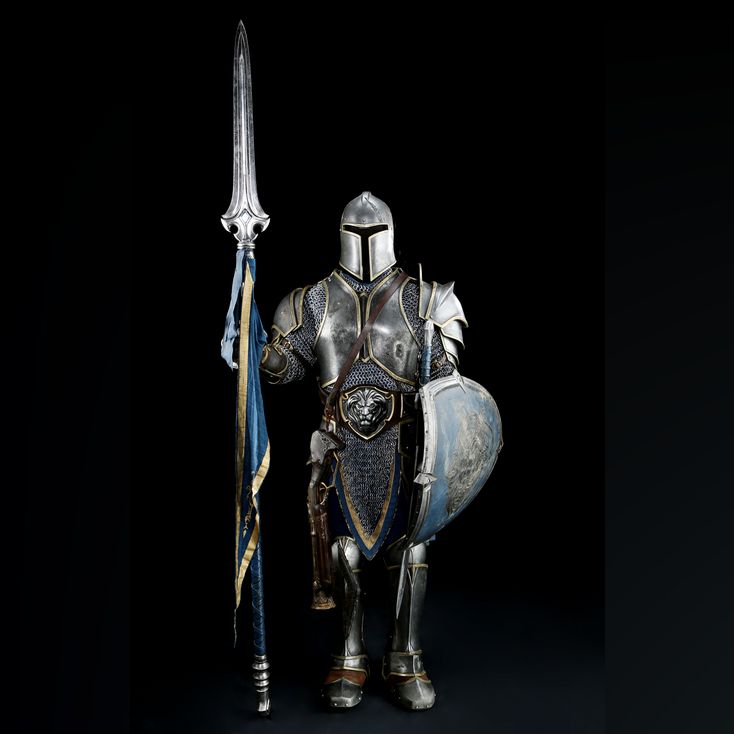 Lot #511 - WARCRAFT (2016) - Alliance Foot Soldier Battle-Damaged Armor ...