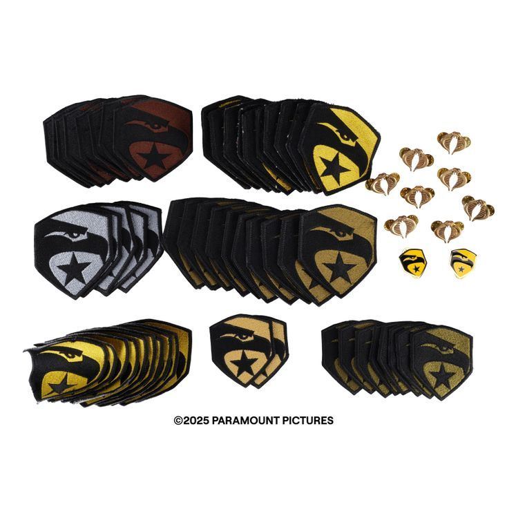 Large Collection of G.I. Joe Patches and Pins | G.I. JOE: THE RISE OF ...