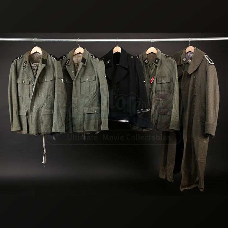 Five German Uniforms | FURY (2014)