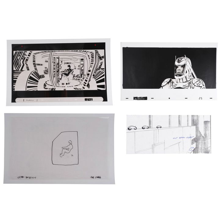 Lot # 1790: TRON (1982) - Set of Three Kodaliths with Printed Light ...