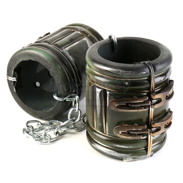 Siegs (Kane Hodder) Stunt Armored Cuffs | DEATH HOUSE (2016)