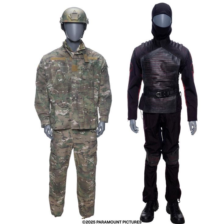 Cobra Commando Black Soldier and G.I. Joe Desert Camo Costumes | G.I ...