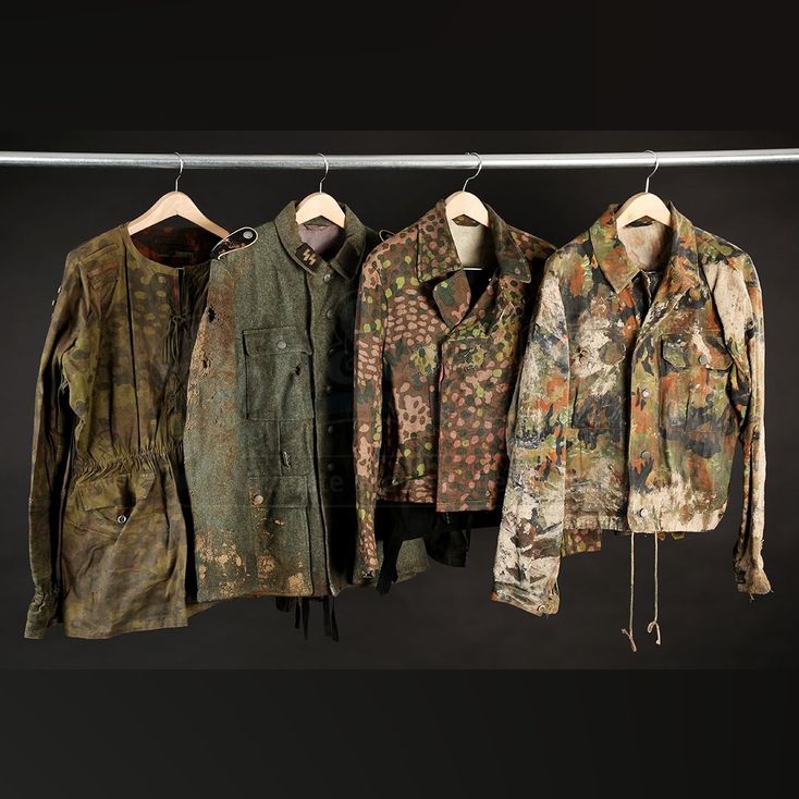 Four German Uniforms | FURY (2014)