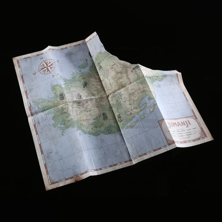 Stage 4 Jumanji Map | JUMANJI: WELCOME TO THE JUNGLE (2017)