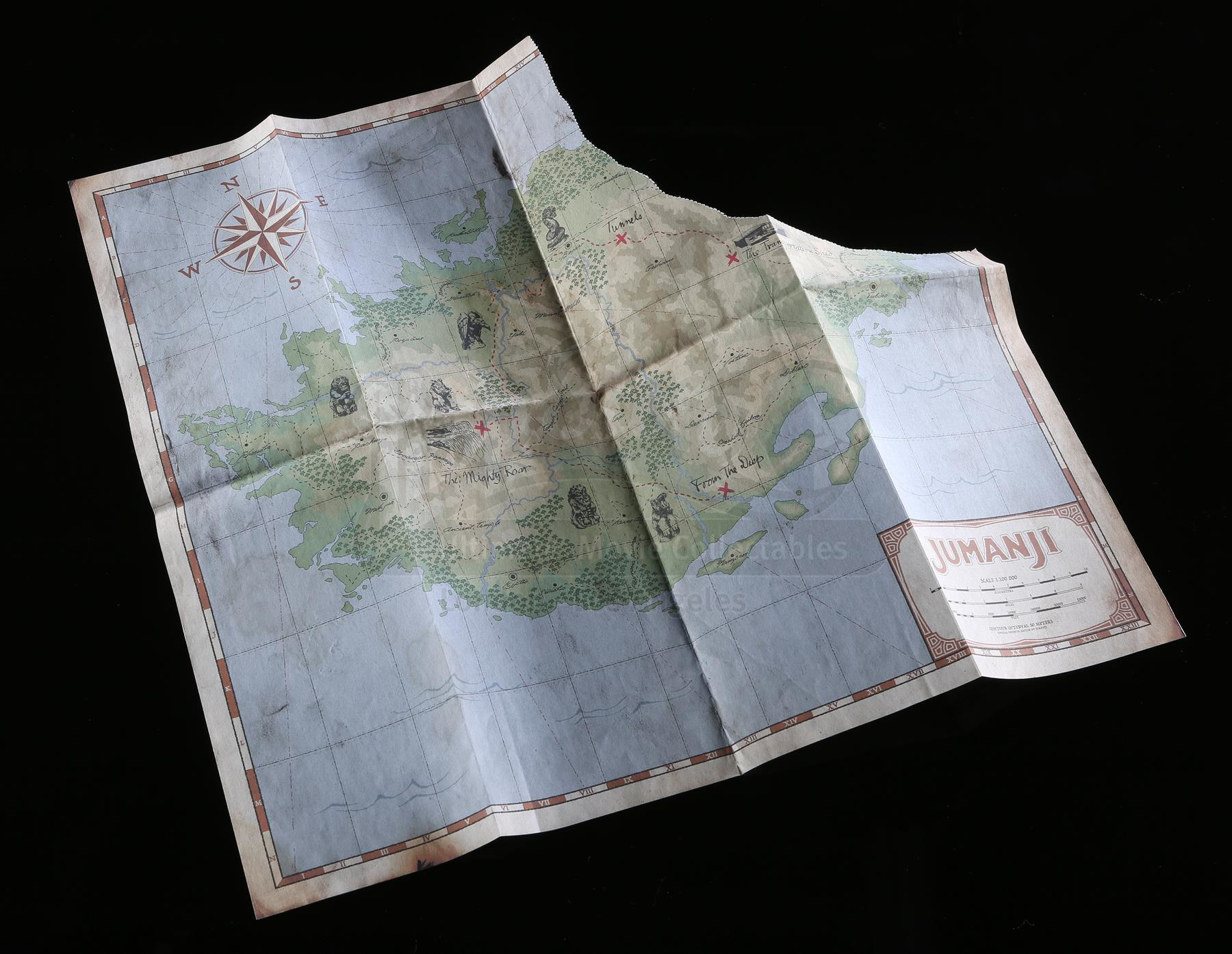 Stage 4 Jumanji Map | JUMANJI: WELCOME TO THE JUNGLE (2017)