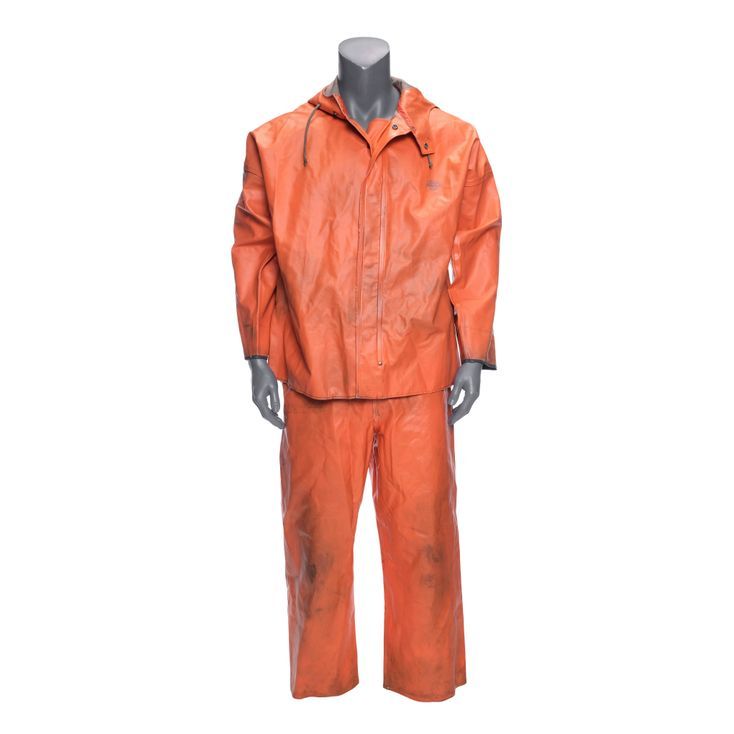 Billy Tynes (George Clooney) Orange Rainsuit | PERFECT STORM, THE (2000)