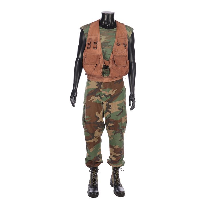 Lot 299 - Dutchs (Arnold Schwarzenegger) Screen-matched Costume ...