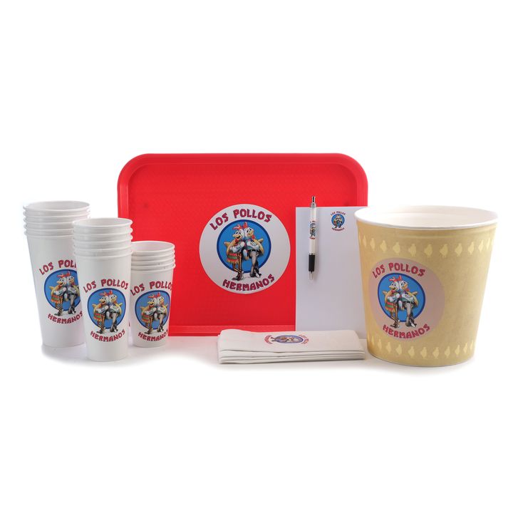 Lot # 57: Los Pollos Hermanos Branded Items