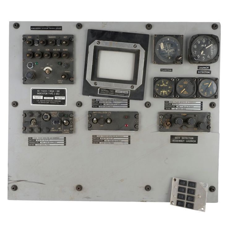 320. FA-18 Hornet Cockpit Instrument Panel | ROCK, THE (1996)
