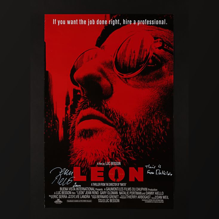 237. Jean Reno Autographed One-Sheet, 1994 ### LEON: THE PROFESSIONAL ...