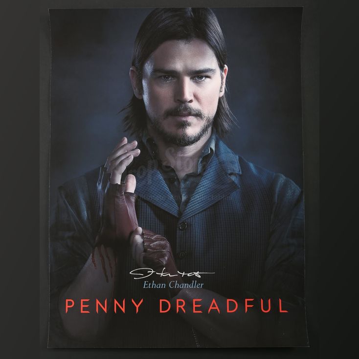 Ethan Chandler Hand-Signed Poster | PENNY DREADFUL (2014-2016)
