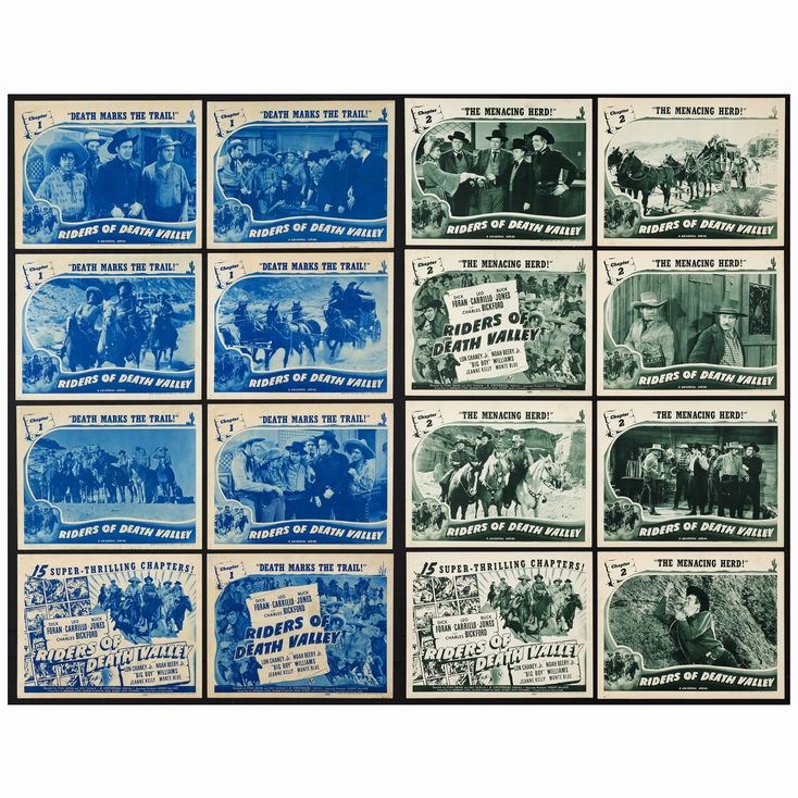 733. Lobby Card Sets (2) (11 x 14 ); Chapters 1 & 2; Very Fine ...