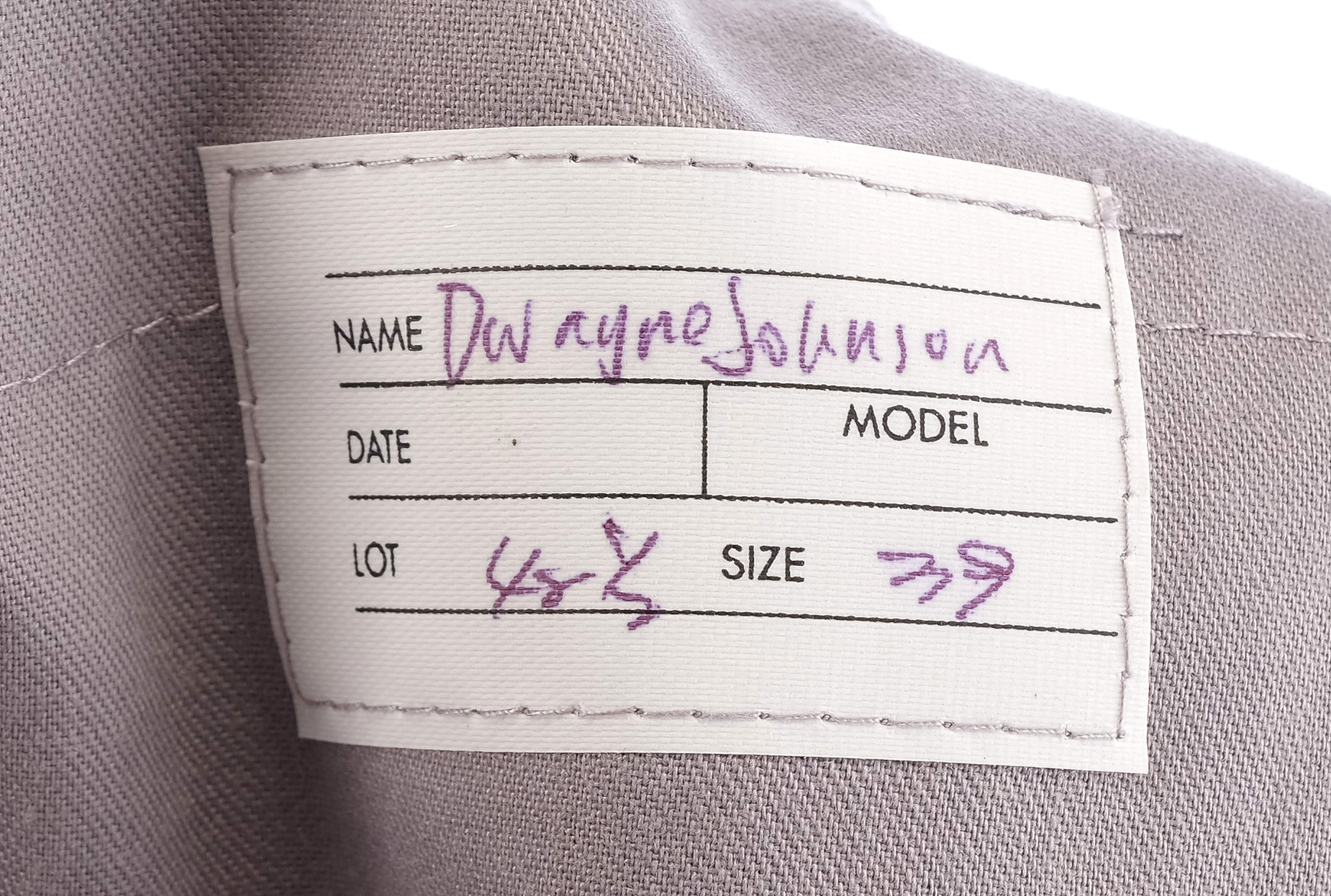 Lot 531 - Spencer Strasmores (Dwayne Johnson) Suit | Propstore - Find ...