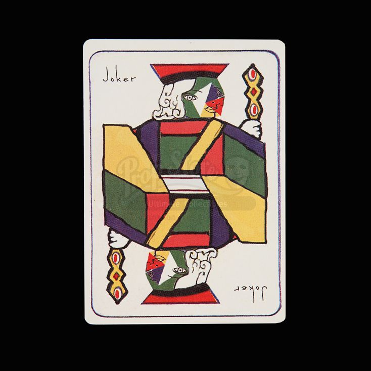 Joker Card - Knave with Sword | DARK KNIGHT, THE (2008)