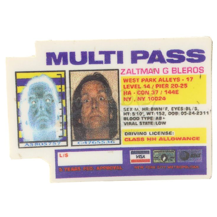 Zaltman G Bleros Multi Pass | FIFTH ELEMENT, THE (1997)