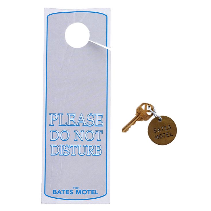 Lot 1138 - Production-Made Bates Motel Key and Door Sign | BATES MOTEL ...