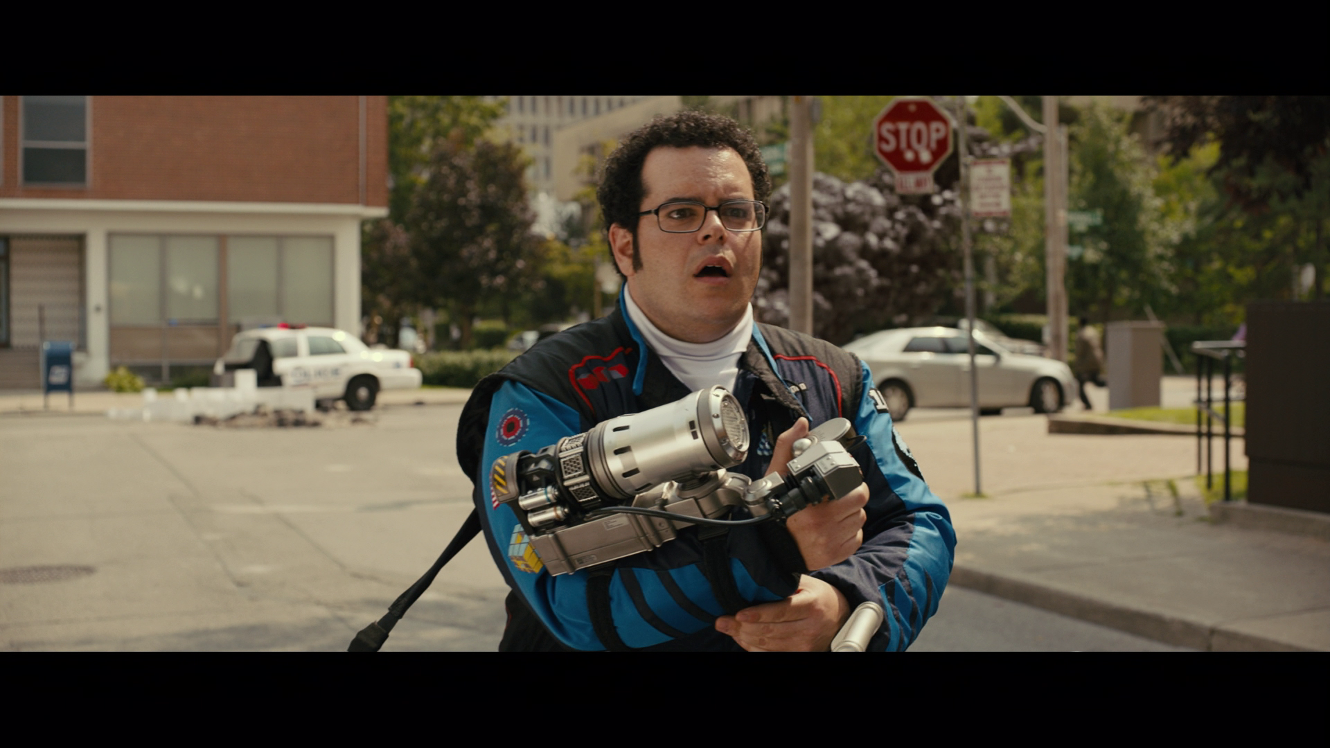 Lot 1069 - Hero DARPA Donkey Kong Wrist Light Cannon | PIXELS (2015)