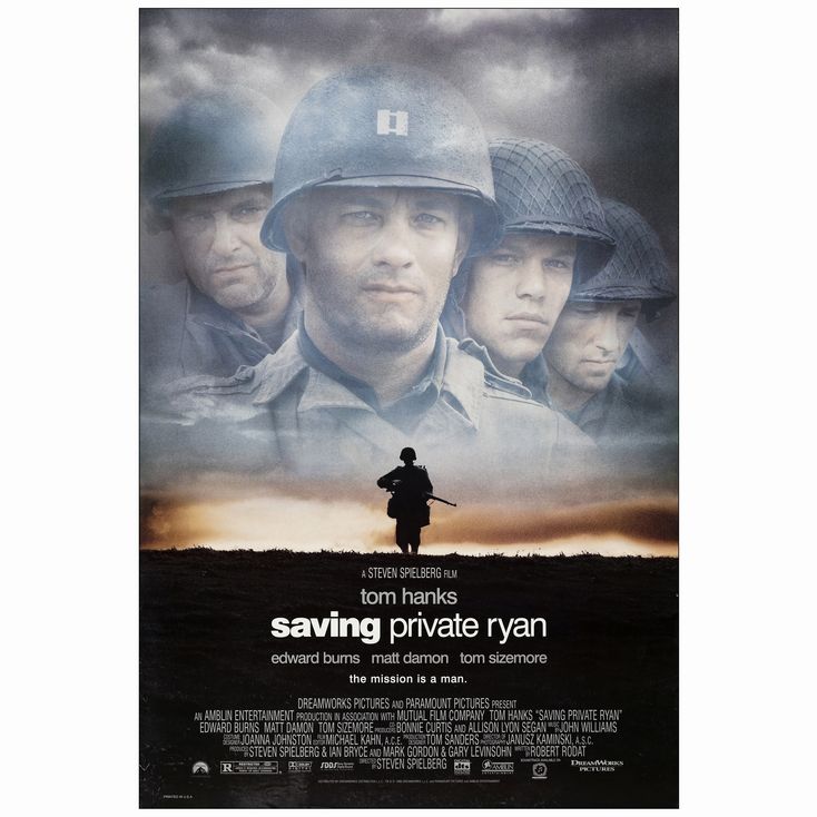 742. SAVING PRIVATE RYAN (1998) One Sheet (27 x 40) Cast Style Very ...
