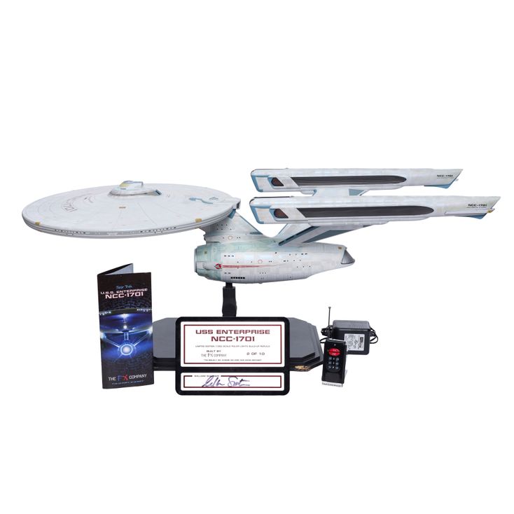 920. FX Company Light-Up Studio-Scale Refit USS Enterprise NCC-1701 ...