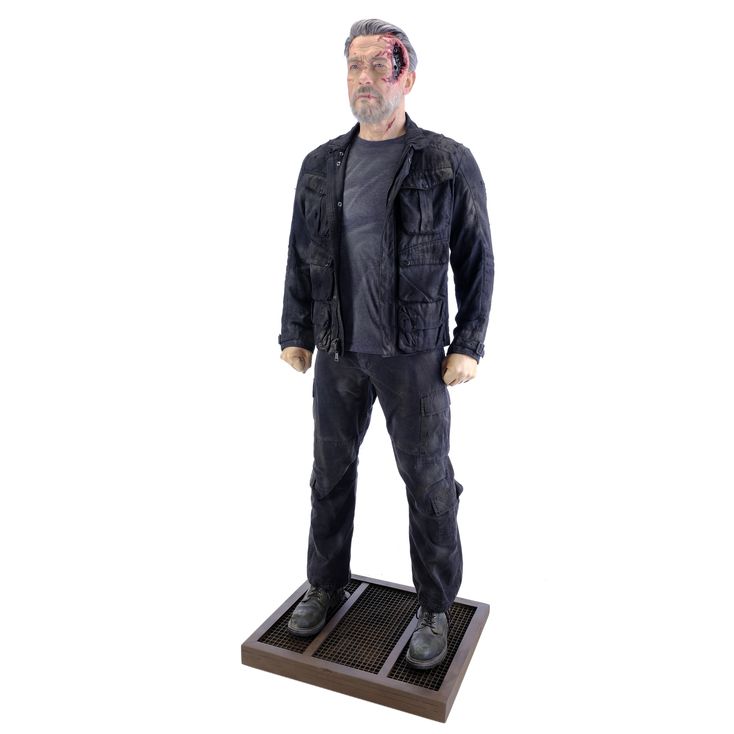 Terminators (Arnold Schwarzenegger) Hero Costume with Silicone Head on ...