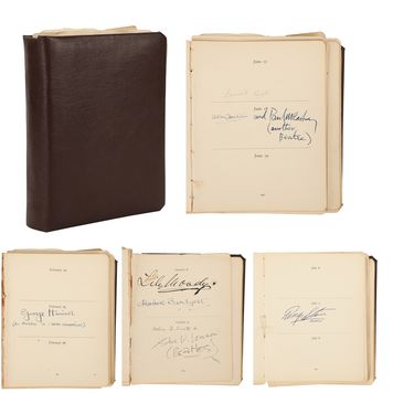 Lot # 455 : BEATLES, THE - John Lennon, Paul McCartney, George Harrison ...