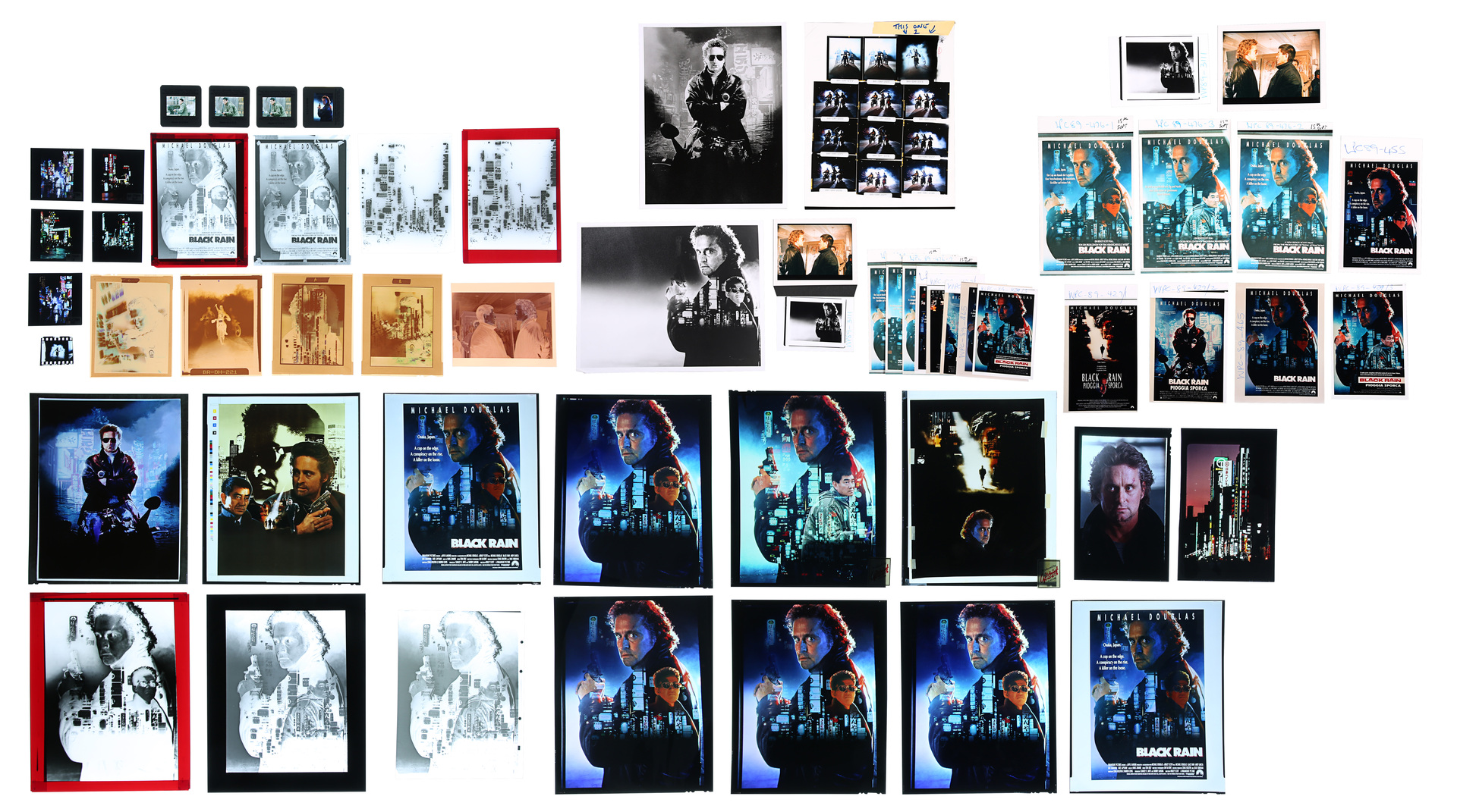 FEREF ARCHIVE Original Poster Concept Transparencies and Negatives ...