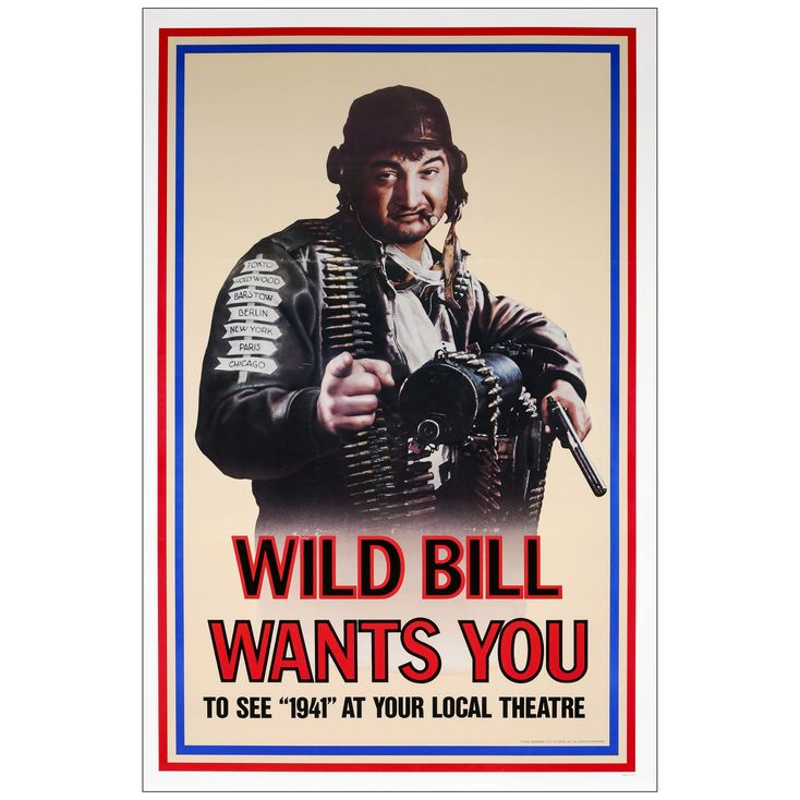 Lot # 964: 1941 - One-Sheet (27 x 41 ); Advance, Wild Bill Style; Very ...
