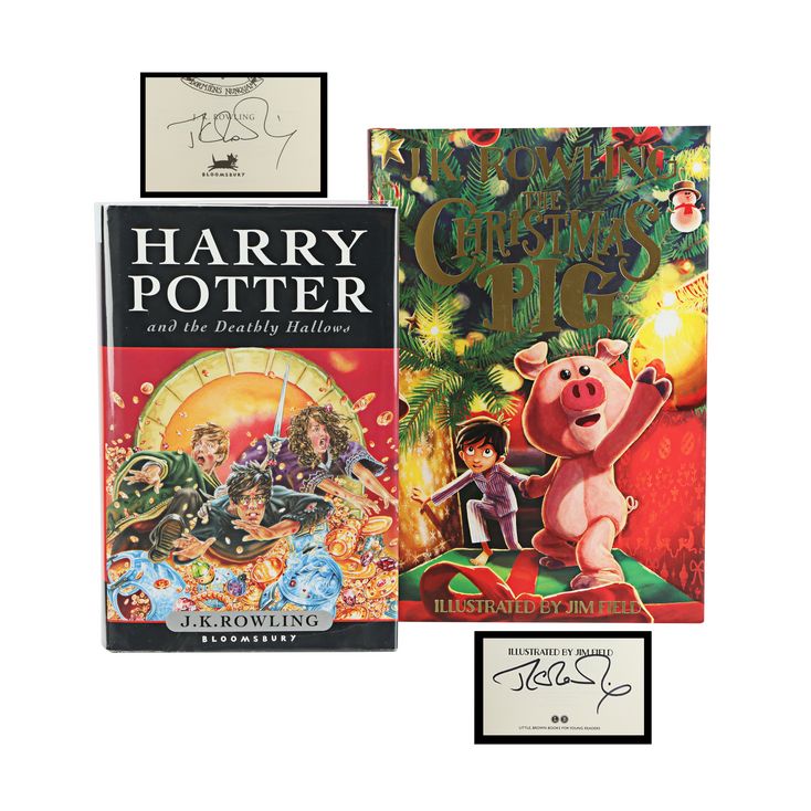 161. J.K. Rowling Autographed First Edition Hardback Edition Book and ...