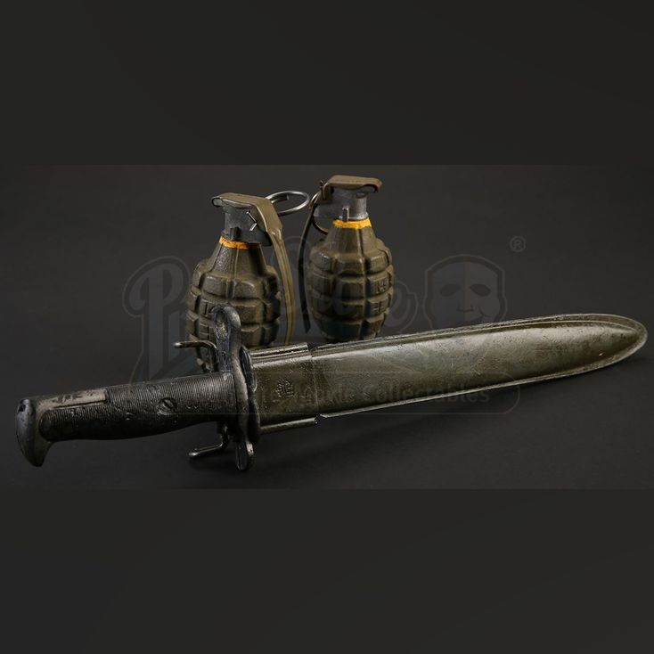 Mk II Hand Grenades and Bayonet Set | FURY (2014)