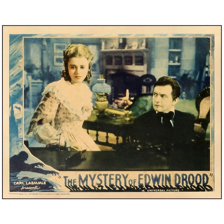 509: Lobby Card (11 x 14 ); Very Good ### THE MYSTERY OF EDWIN DROOD (1935)