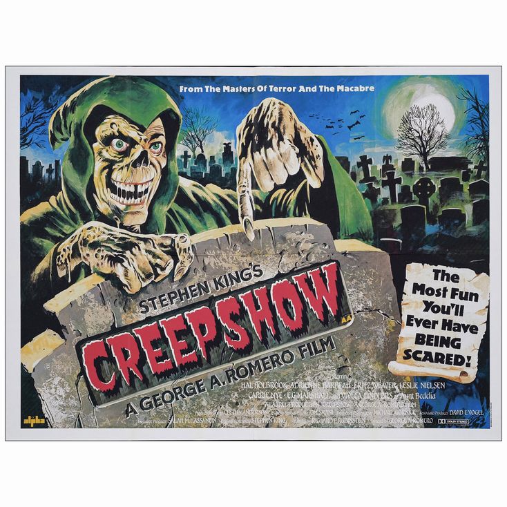 Lot 374 - CREEPSHOW British Quad (30 x 40) Near Mint Folded | CREEPSHOW ...