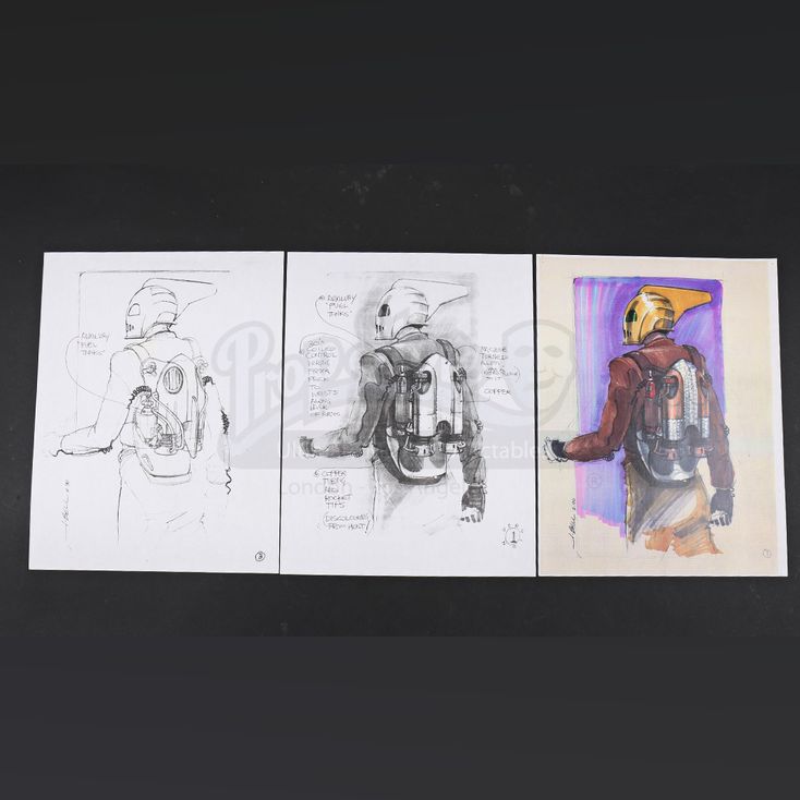 Concept Artwork Copies - Rocket Pack | ROCKETEER, THE (1991)