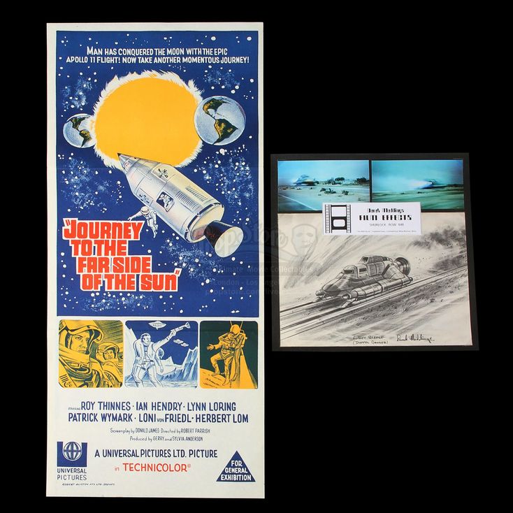 Derek Meddings Rocket Sled Concept Artwork and Australian Daybill ...