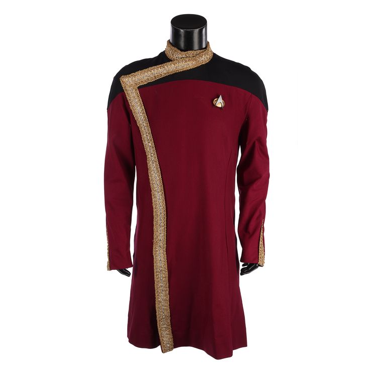 Lot 347 - Qs (John de Lancie) Starfleet Admiral Tunic | STAR TREK: THE ...