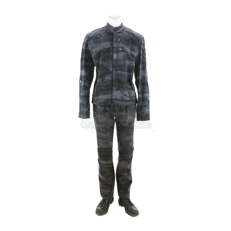 Allegiant (2016) Tobias Four Eatons Gray Fringe Mission Costume ...