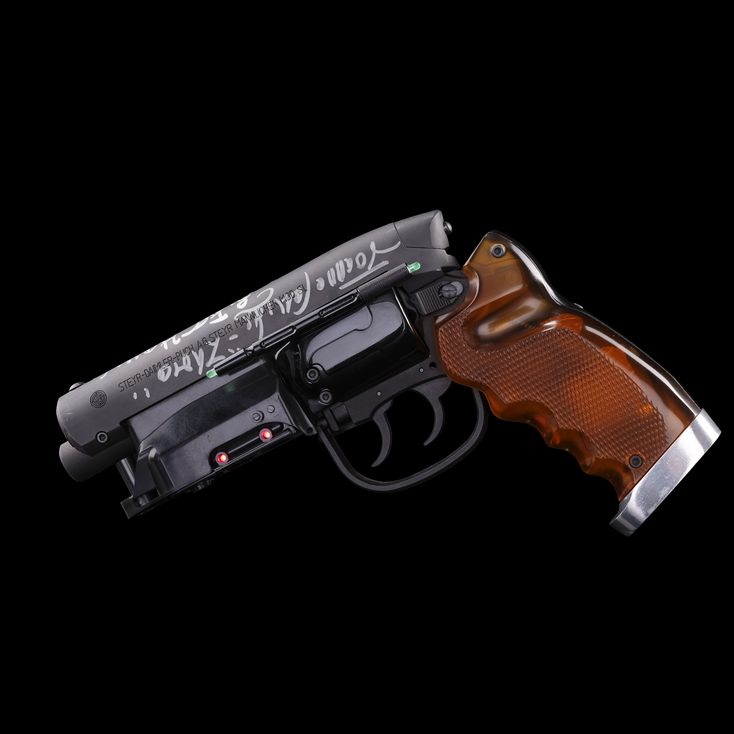 Lot 629 - Cast-Autographed Limited Edition Light-Up Replica Rick ...