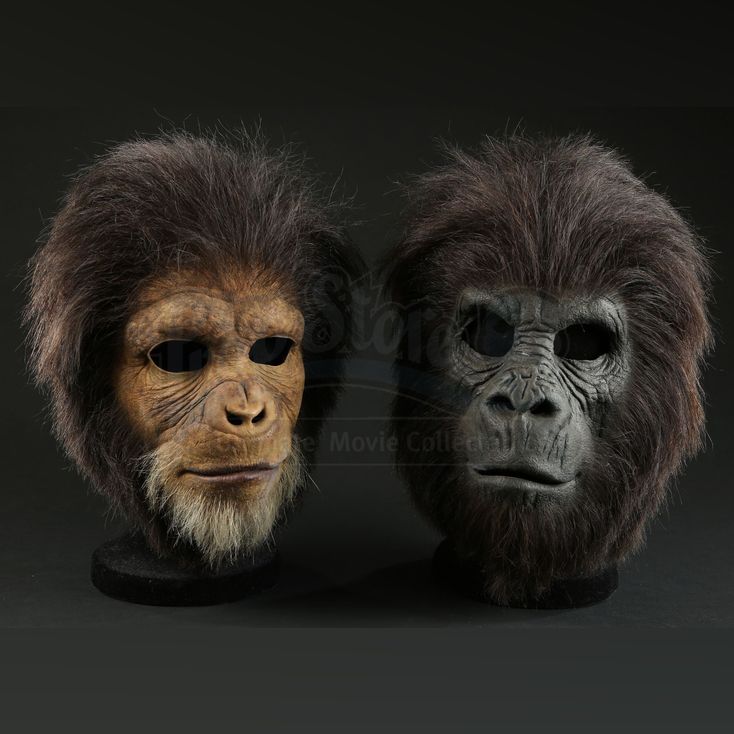 Chimp and Gorilla Face Masks | PLANET OF THE APES (2001)