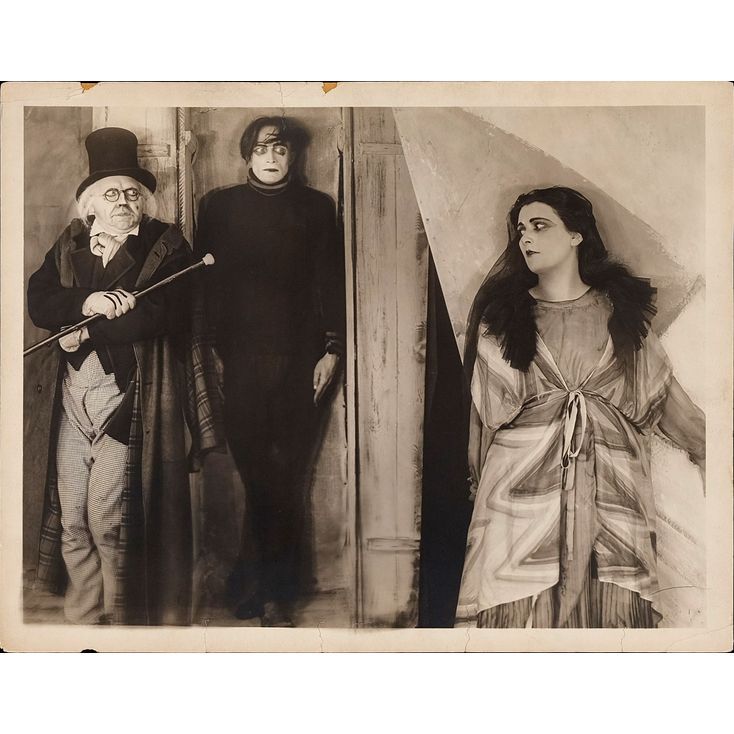 66. THE CABINET OF DR. CALIGARI - Double-Weight Photo Lobby Card Double ...
