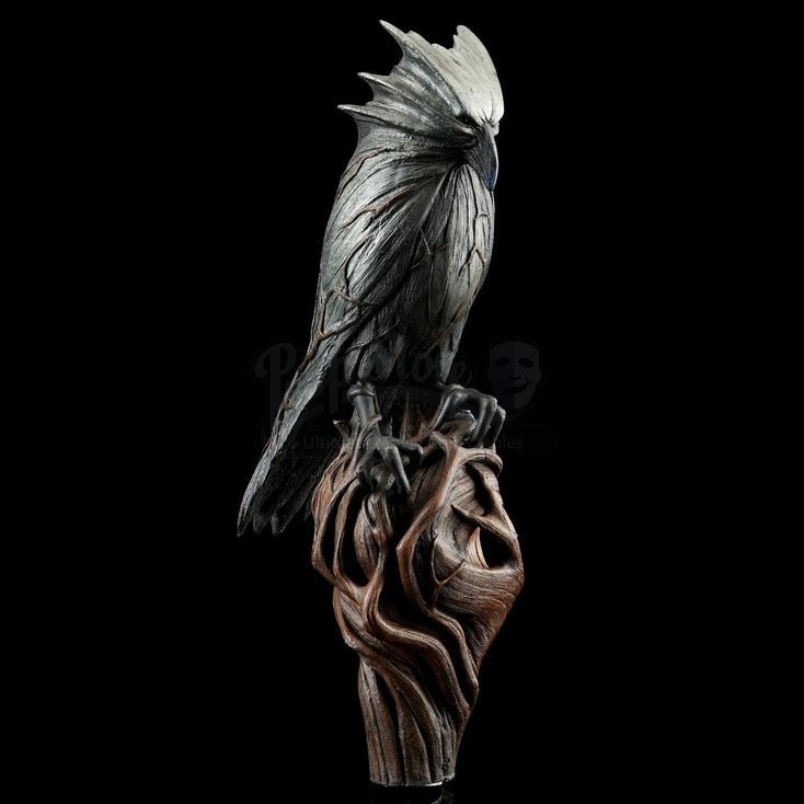 Medivhs (Ben Foster) Raven Staff Topper | WARCRAFT (2016)