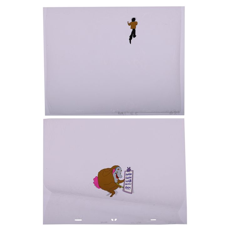 Lot 473 - Two Hand-painted Animation Cels | YELLOW SUBMARINE (1968)