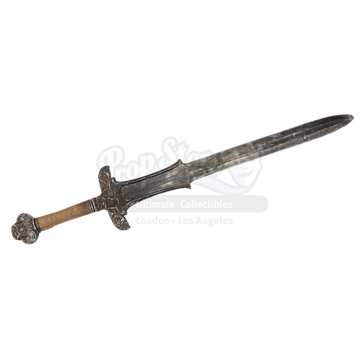 Conans (Arnold Schwarzenegger) Atlantean Sword and Four Behind-the ...