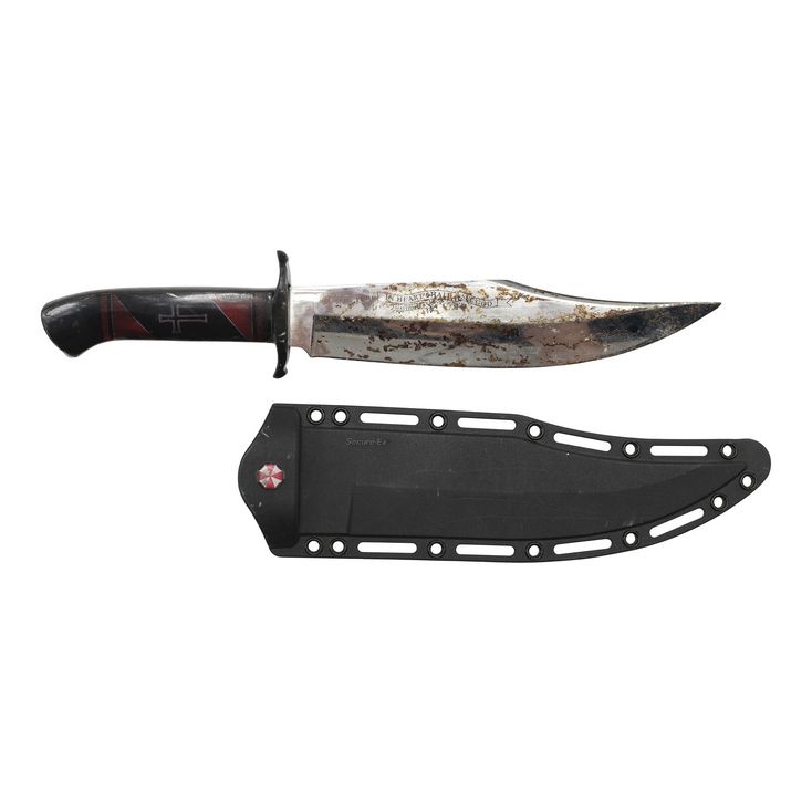 Lot 813 - Clone Alexander Isaacs (Iain Glen) Distressed Bowie Knife and ...