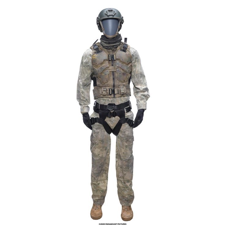Stunt Arch Angel Extraction Costume | G.I. JOE: RETALIATION (2013)