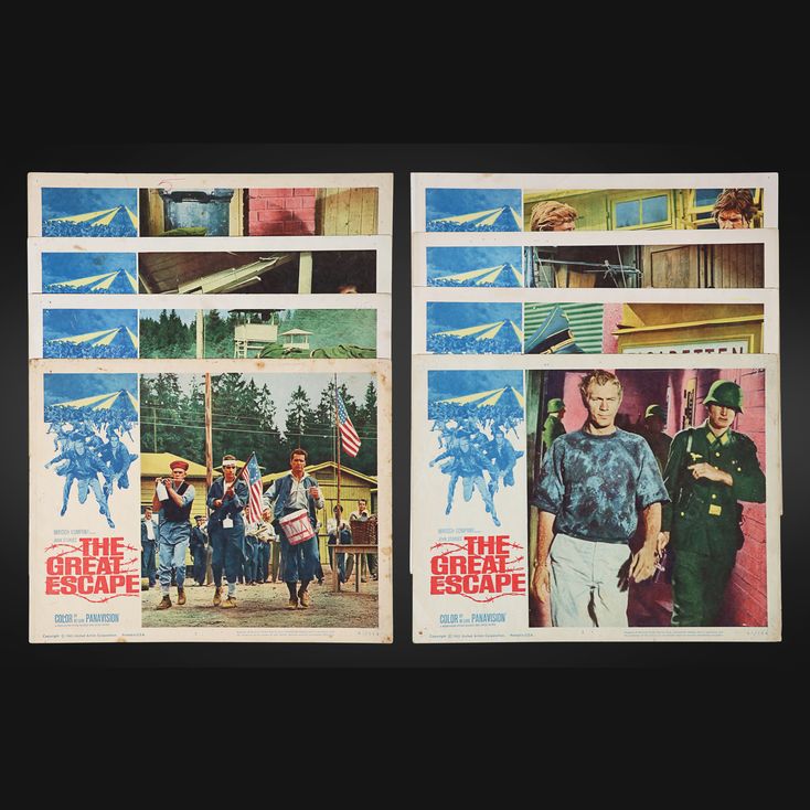 Lot 118 - Poster Live Auction - Set of Eight US Lobby Cards, 1963 ...