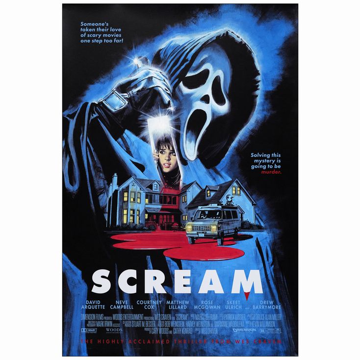 744. SCREAM (2023) Limited Edition Screen Print (24 x 36) Artist-Signed ...