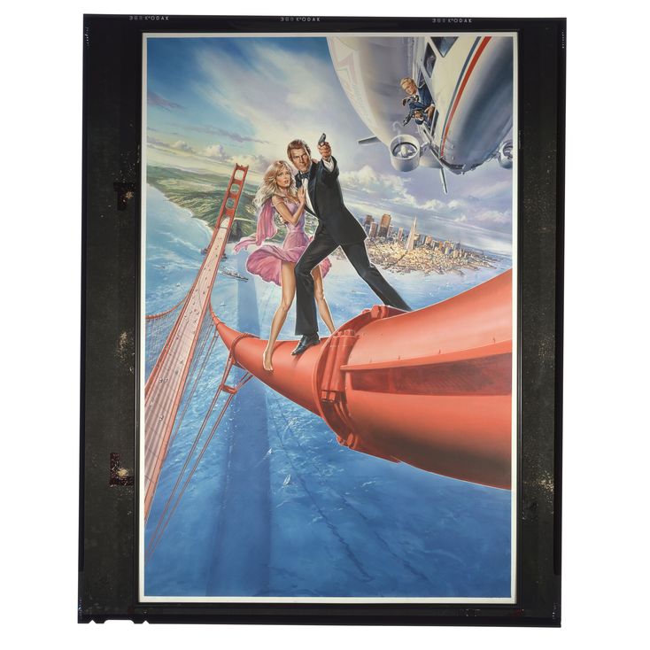 Lot #200 - JAMES BOND: A VIEW TO A KILL (1985) - Poster Artwork ...