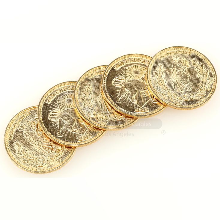 Five Continental Currency Coins | JOHN WICK: CHAPTER 3 - PARABELLUM (2019)